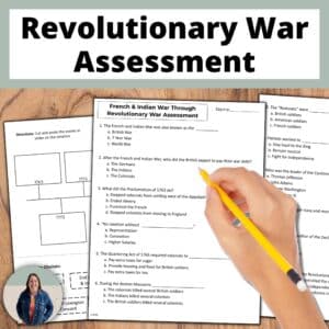 American Revolution Unit for US History with Presentation and Guided ...
