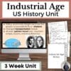 American Industrial Revolution with Inventors and Inventions Unit for ...