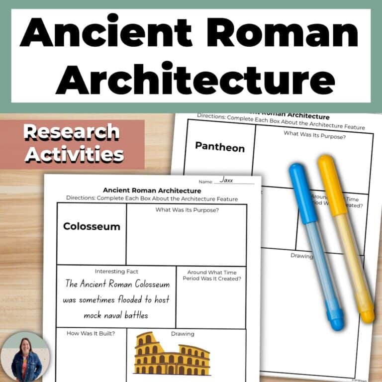 Ancient Roman Architecture Research Activities with Ancient Rome ...